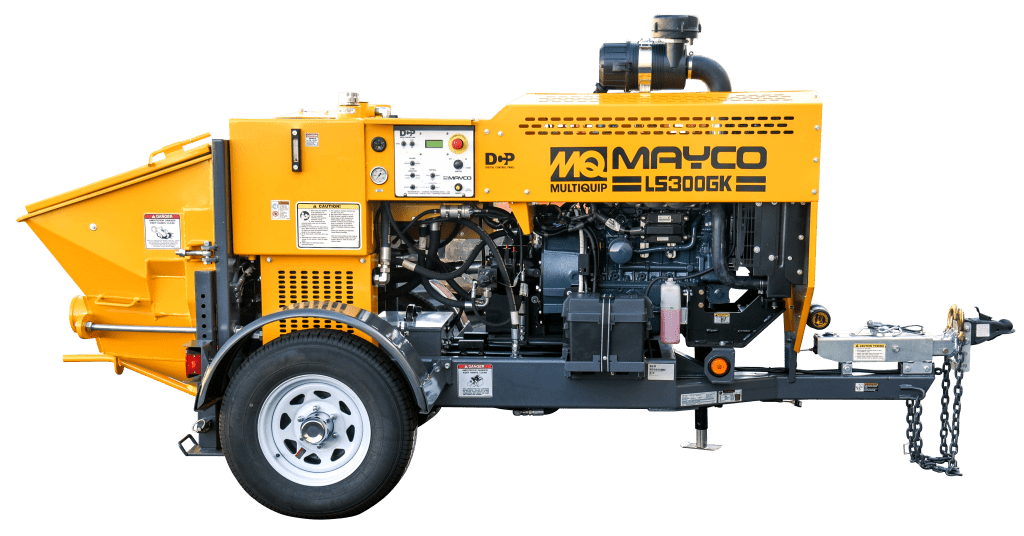 MQ Mayco Raises the Bar for Small Concrete Pump Performance - Sphere1