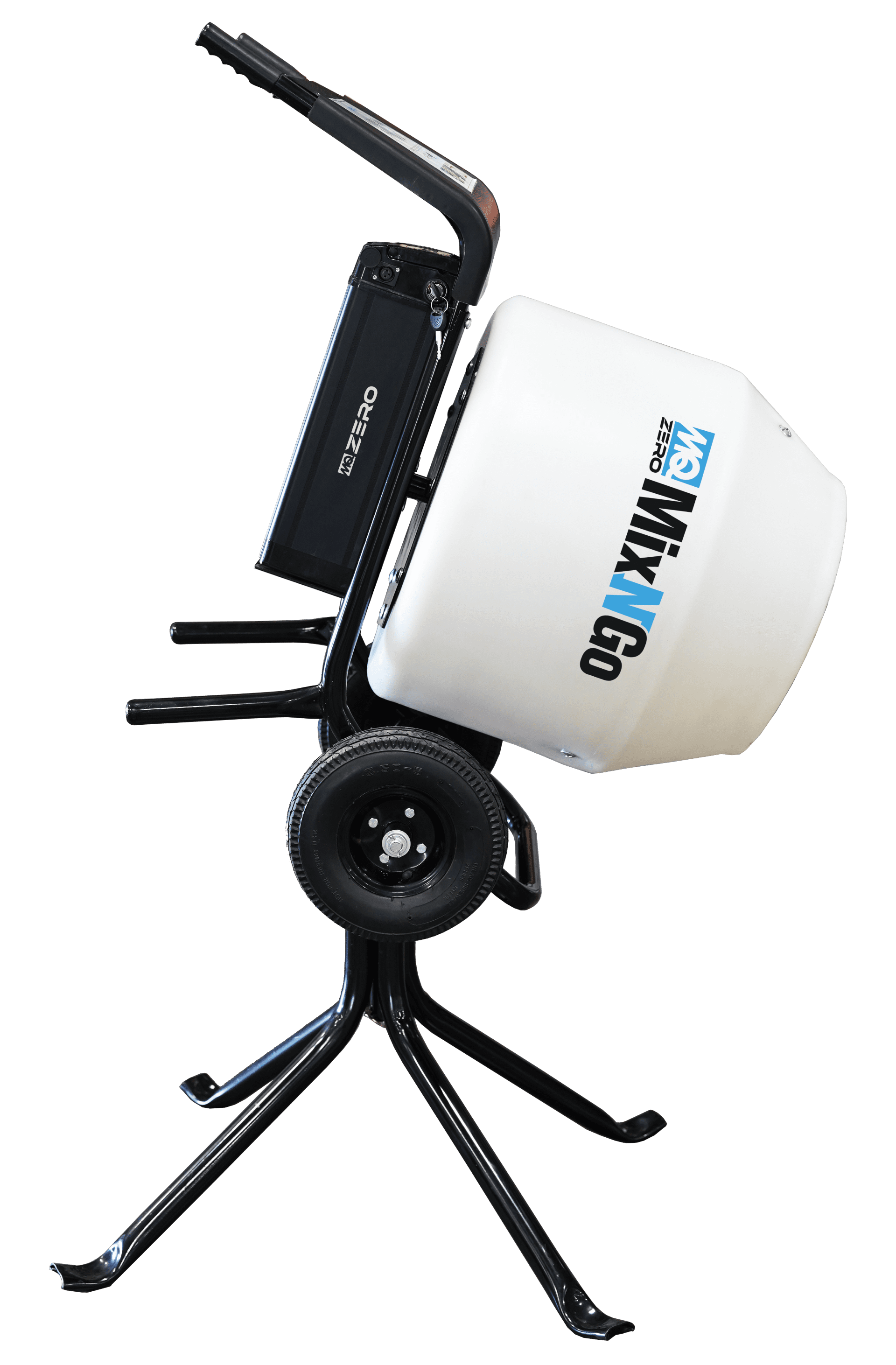 Multiquip Introduces The Zero Emissions Mix-N-Go Concrete Mixer - Sphere1